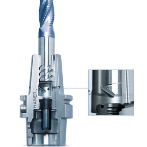 Hydrodehn-Weldon-Futter spannt hochgenau und verdrehsicher