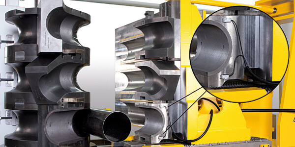 Biegen, Messen und Nachbiegen in einem Arbeitsschritt